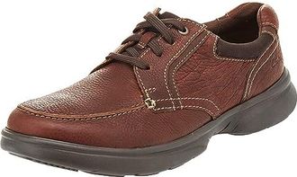 Clarks Homme Bradley Vibe Basket, Cuir roulé Brun, 39.5 EU