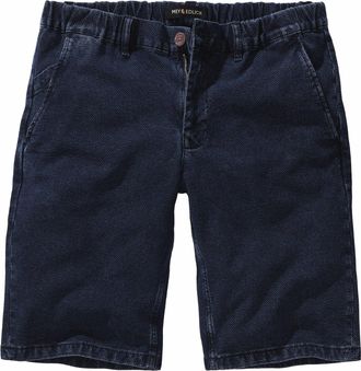 Mey & Edlich Denim-Dobby-Shorts