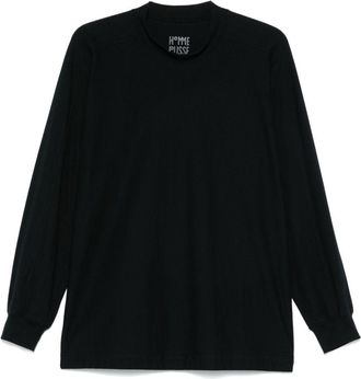 Homme Plissé Issey Miyake t-shirt en coton - Noir