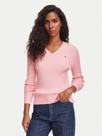 Tommy Hilfiger Pullover WW0WW44987 Hellrosa Regular Fit