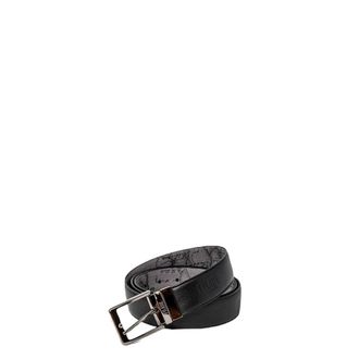 Alviero Martini 1A Classe Homme, Accessoires, Noir, Taille: 120 CM Ceinture Homme à Imprimé Géographique