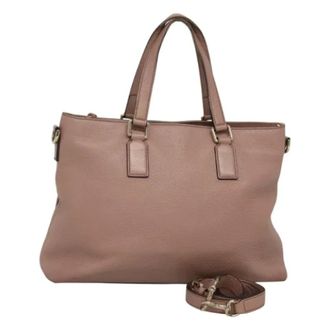 Gucci Pre-owned Cuir sacs-gucci - Femme - Pre-owned - Rose - Taille: ONE Size