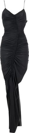 Victoria Beckham Femme, Robes, Noir, Taille: 38 FR Ruched Dress