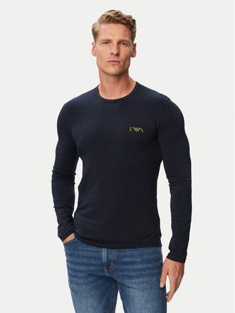 Emporio Armani Longsleeve EM000383 AF25018 UB102 Dunkelblau Regular Fit