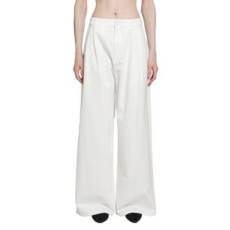 Jil Sander Cotton Drill Trousers