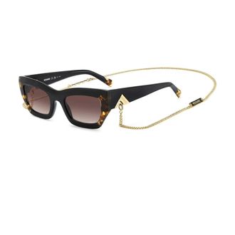 Missoni Stilvolle Sonnenbrille mit Kette - - Accessories - unisex - Braun - 53 MM