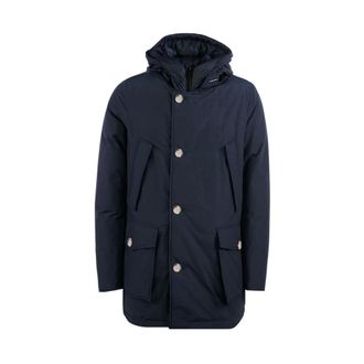 Woolrich Homme, Manteaux, Bleu, Taille: L Parka Arctic en Bleu