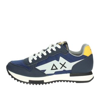 Sun 68 Herren Niki Solid Sneaker, Blau, 46 EU