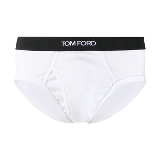 Tom Ford Stretch Cotton Briefs - - Underwear - Herren - Wei&szlig; - S