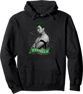 OnePiece Roronoa Zoro Live Action Strohhut Piratenjäger Pullover Hoodie