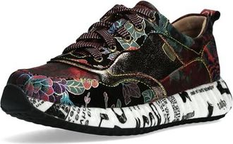 Laura Vita Chaussures à Lacets Sneaker pour Femmes Burton 39, Pointure:39 EU, La Couleur:Rouge