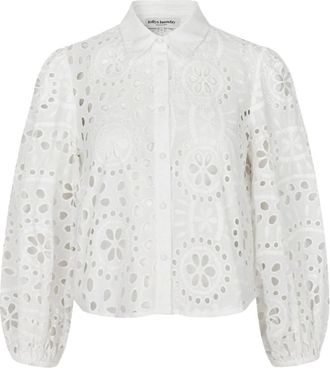 Lollys Laundry Femme, Blouses et Chemises, Blanc, Taille: 46 FR Chemises