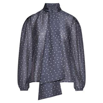 Silvian Heach Damen, Blusen & Hemden, Blau, MGr&ouml;&szlig;e
