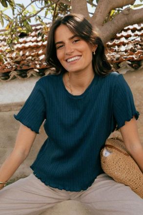 N&auml;z Damen vegan T-Shirt Dawn Marine