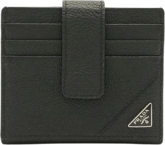 Prada Pre-owned Cuir petite-maroquinerie - Femme - Pre-owned - Noir - Taille: ONE Size