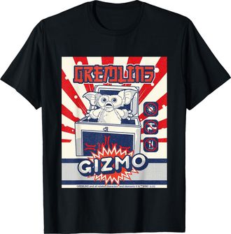 Cotton Division Gizmo Pop-Art-Gizmo mit Halloween-Design von Gremlins T-Shirt
