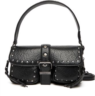 Pepe Jeans London Handtasche Pepe Jeans Sally Moon PL0300002 Schwarz