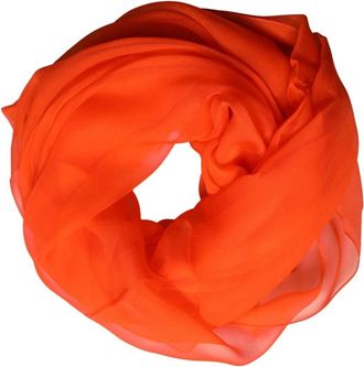 Dolce & Gabbana Femme, Accessoires, Rouge, Taille: ONE Size Foulard Ch&acirc;le En Soie