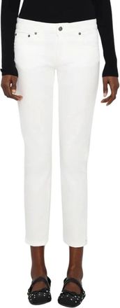 Dondup Femme, Jeans, Blanc, Taille: W31 Cropped Jeans