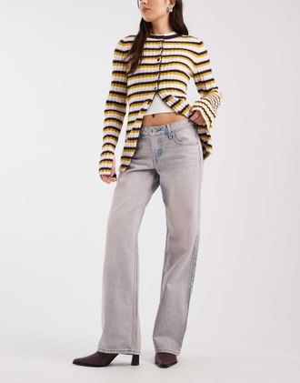 Levi's Jean ample &agrave; taille basse - Bleu clair