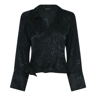 Bruuns Bazaar Blouse - Femme - Blouses et Chemises - Noir - Taille: 40 FR