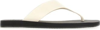 The Row Femme, Chaussures, Beige, Taille: 41 EU Flip Flop Sandal