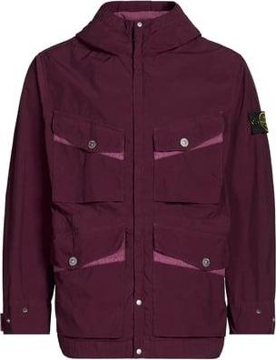 Stone Island Compact Light -key -Windjacke - rot