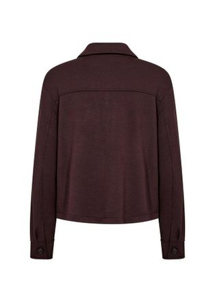 Soyaconcept Sweatjacke Modische Sweatjacke mit Kragen und Taschen f&uuml;r Damen