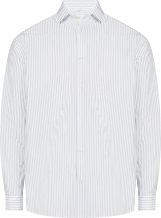 Au Printemps Paris Chemise rayée en popeline Foras