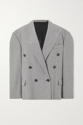 Isabel Marant Blazer &Agrave; Double Boutonnage En Tweed Klero - Gris