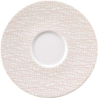 SELTMANN WEIDEN Life Fashion Kombi-Untertasse ø 16,5 cm - Porzellan Unterteller für Milchkaffee- & Kaffeetasse - Modernes Design, Spülmaschinenfest & Mikrowellengeeig