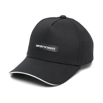 Emporio Armani Homme, Accessoires, Noir, Taille: ONE Size Casquette à Logo