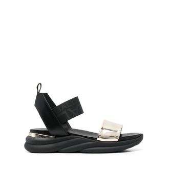 Baldinini Flache Sandalen - - Shoes - Damen - Grau - 37 EU
