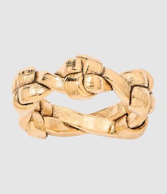 Aur&eacute;lie Bidermann Bague Maddock Dor&eacute;