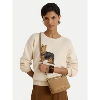 Lauren Ralph Lauren Handtasche LAUREN RALPH LAUREN 431P18451001 Hellbraun