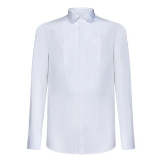 Dsquared2 Slim-Fit Stretch-Baumwollhemd in Wei&szlig; - - Shirts - Herren - Wei&szlig; - L