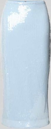 Rotate Midirock mit Allover-Pailettenbesatz