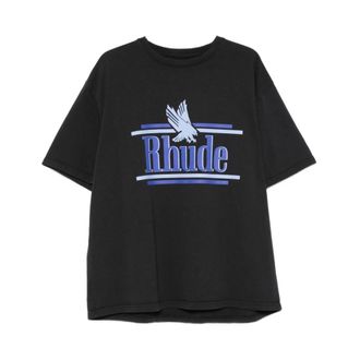 Rhude Herren, Oberteile, Schwarzk, XLGr&ouml;&szlig;e