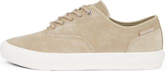 Tommy Hilfiger Herren Vulcanized Sneaker Low Oxford aus Wildleder, Beige (Beige), 40