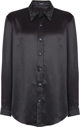 Balmain Crystal-embellished Shirt
