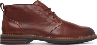Clarks Schn&uuml;rschuhe Clarks Aldwin 2 Chukka 26320116 Braun