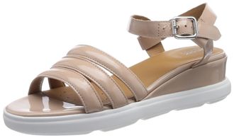Geox D PISA Sandal, Nude, 39 EU