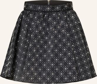 Maje Rock Mit Schmucksteinen schwarz