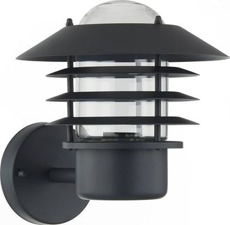 Lindby Belmiro (spritzwassergesch&uuml;tzt (Modern) in Schwarz aus Metall (1 flammig, E27)