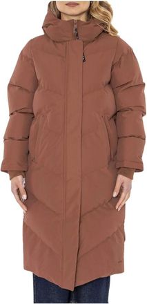 Elvine Femme, Manteaux, Brun, Taille: 38 FR Nalani Parka