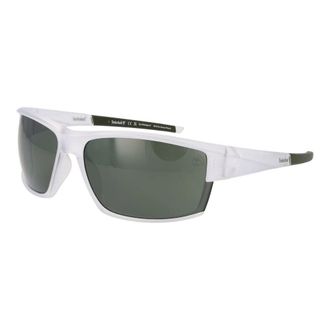 Timberland Wei&szlig;e Sport Sonnenbrille Gr&uuml;n Polarisiert - - Accessories - Herren - Wei&szlig; - ONE SIZE
