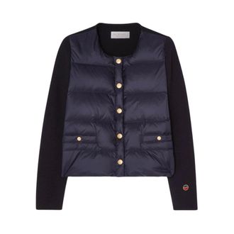 Busnel Femme, Vestes, Bleu, Taille: 42 FR Iva Down Jacket