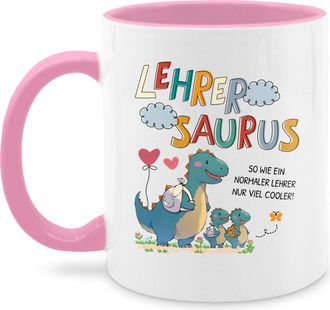 Shirtracer Tasse Tassen 325ml - Lehrersaurus - So wie ein normaler Lehrer nur viel cooler | Lehrer Geschenk | Abschiedsgeschenk Lehrer Geschenke zum Abschied - 3