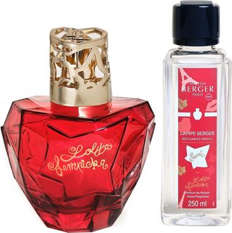 Maison Berger Paris Set Katalytische Lampe rot Lolita Lempicka + Nachf&uuml;llpackung 250 ml Lolita lempicka Sweet