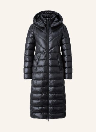 Rich & Royal Steppmantel Mit Abnehmbarer Kapuze blau